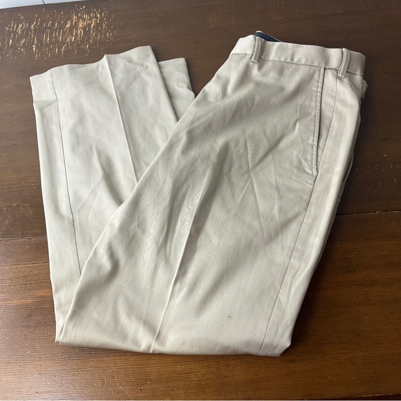Haggar | Pants | Haggar Tan Chinos Classic Straightleg Business Casual ...